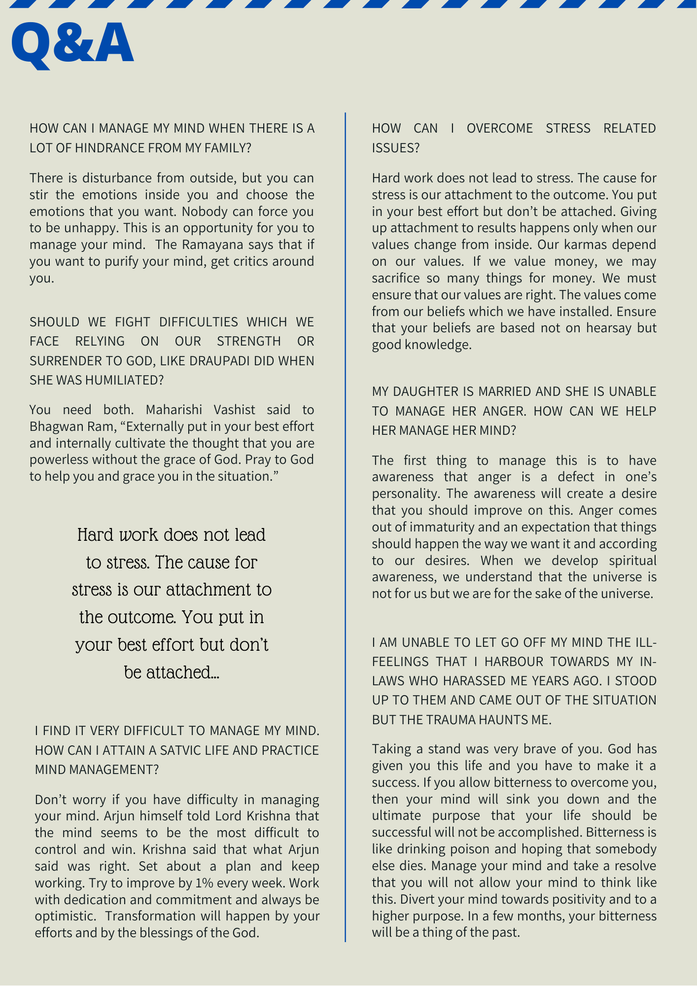 The Science of Mind Management – Business Mandate